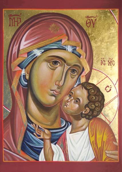 Klappkarte - Mutter Gottes | 8097D