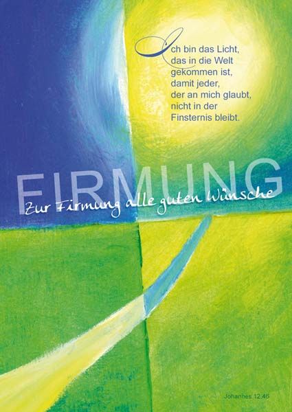 Karten zur Firmung