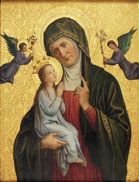 Kunst-Postkarte - Hl. Anna | 6806