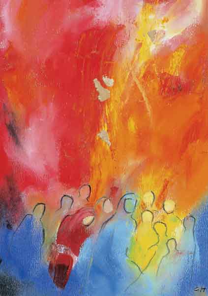 Postkarten zu Pfingsten